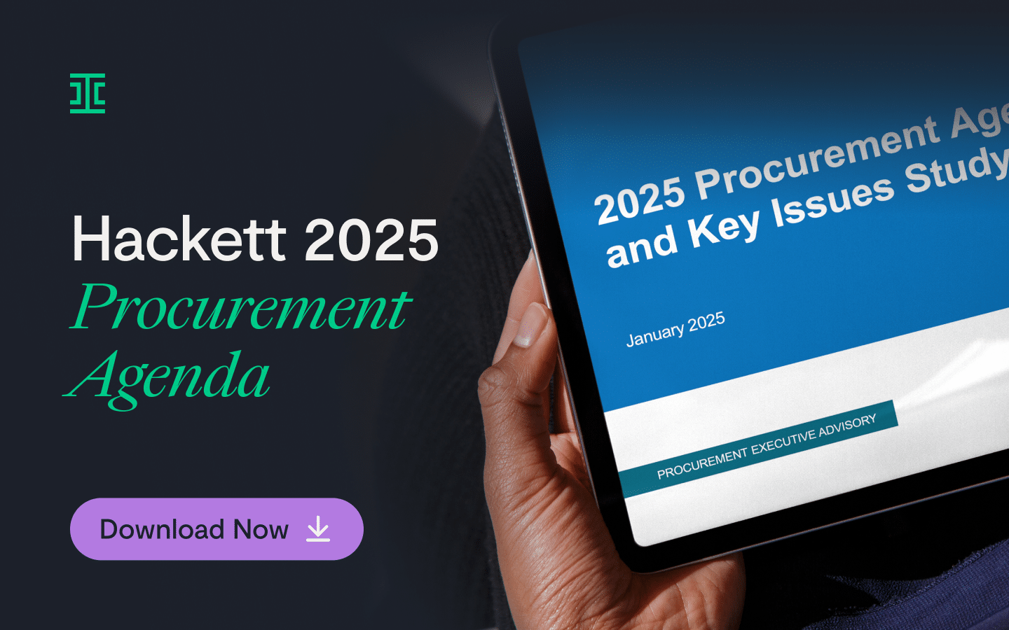 2025 Hackett Procurement Agenda and Key Issues Study Results